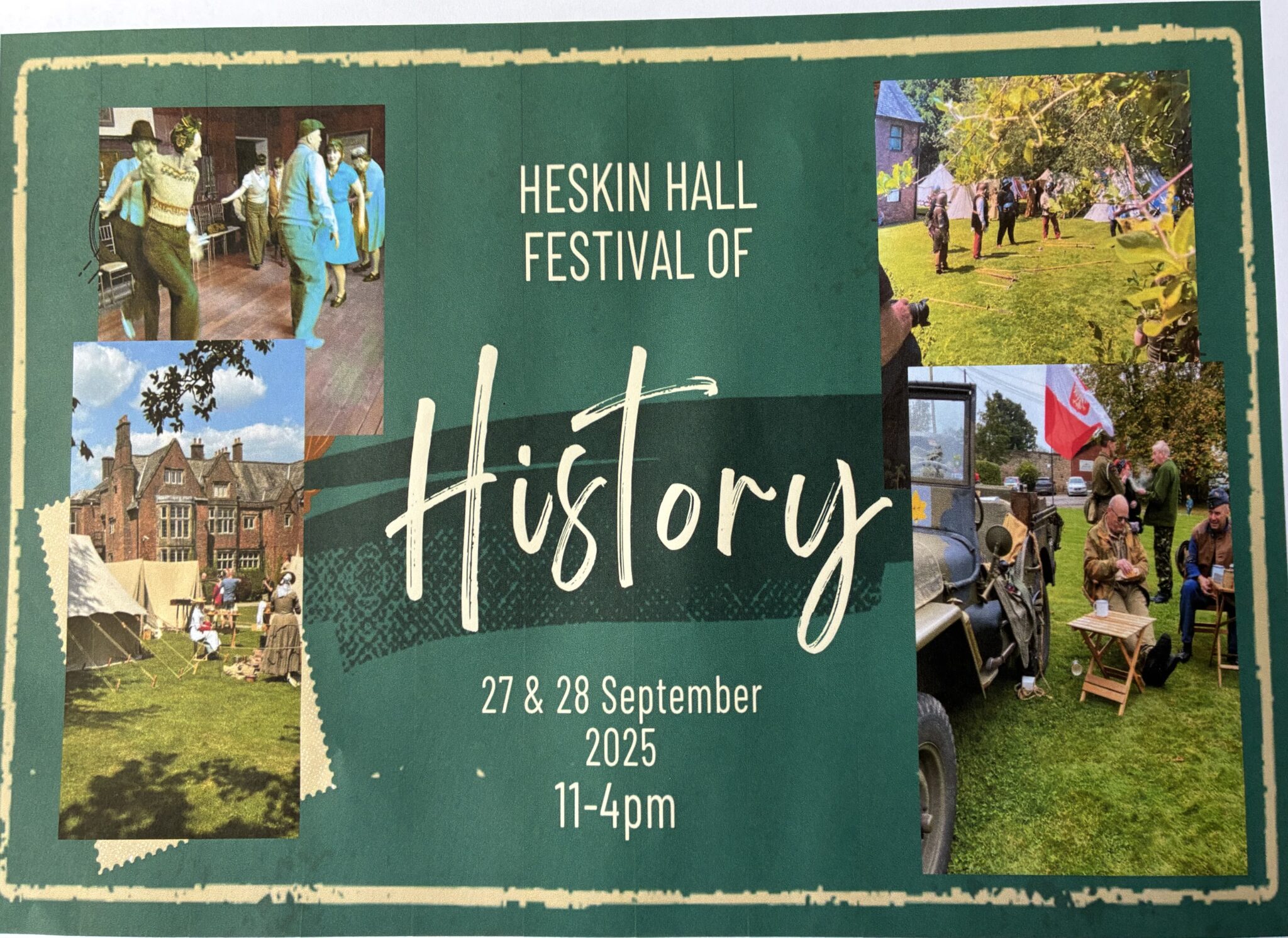 Festival of History - 27/28 September 2025 - Heskin Hall
